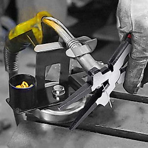 WISEPRO Drop Forged MIG Welding Pliers,8 Inch Multi-Purpose Welding Plier for Cutting Welding Wires,Hammering and Removing Spatters