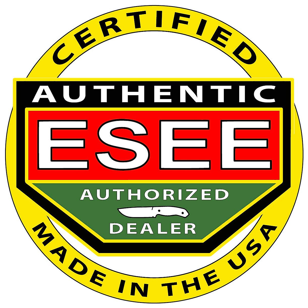 ESEE Xancudo S35V, Orange/Black G-10 3D Handle, Black Sheath (Orange/Black G-10, No Hole)