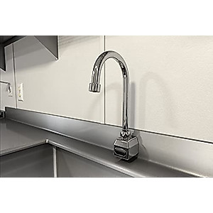 Zurn Z6922-XL AquaSense Wall-Mount Gooseneck Sensor Faucet with 0.5 GPM Aerator in Chrome