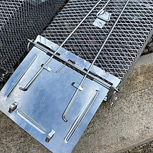 AOK Home Mouse Trap Rat Trap Rodent Trap Live Catch Cage Easy to Set Up and Reuse 11x6x4.5 inch