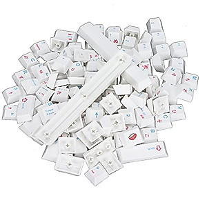 Yoidesu 123 Keys Japanese Sushi Keycaps, Cartoon PBT Keycap for General Mechanical Keyboard Oil Resistant Gaming Keyboard Keycap with Shaft Puller(Sushi)