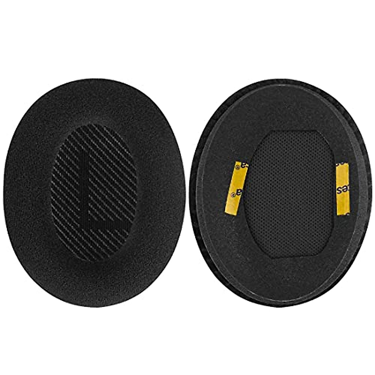 Geekria Comfort Velour Replacement Ear Pads for Bose QCSE QC45, QC35, QC35 ii, QC35 ii Gaming, QC15 QC25, AE2, AE2i, AE2w, SoundTrue, SoundLink AE, Headphones Earpads/Ear Cushion
