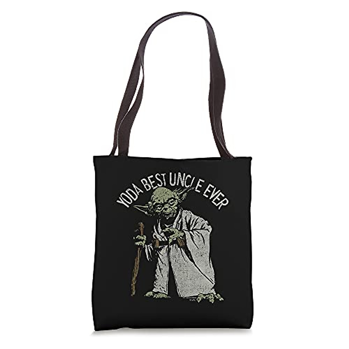 Star Wars Yoda Best Uncle Ever Tote Bag