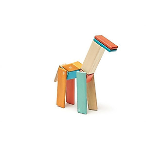 14 Piece Tegu Magnetic Wooden Block Set, Sunset