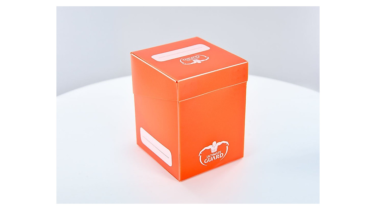Ultimate Guard Orange Deck Box: 100+ Card Protection & Storage
