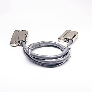 Elecbee SCSI Cable HPCN 68-Pin Male to HPCN 68Pin Male Zinc Alloy Right Angle Field Assembly Cable 2M