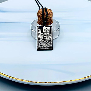 Mall of Style Scorpio Necklace for Women - Scorpion Pendant - Death Tarot Card Necklace (Scorpio - Death)