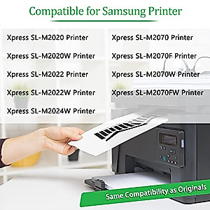 greencycle 4 Pack Compatible Toner Cartridge Replacement for Samsung 111S MLT-D111S Black Compatible with Xpress SL-M2020W Xpress SL-M2070W Xpress SL-M2070FW Printer