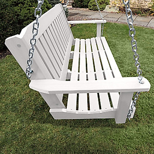 Highwood AD-PORL2-WHE Lehigh Porch Swing, 4 Feet, White