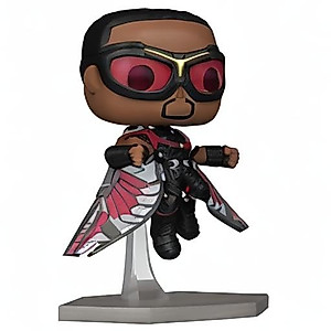 Funko Pop Marvel: Captain America: Civil War Build A Scene - Falcon Figure 10 of 12 - Amazon Exclusive - Collectable Vinyl Figure - Gift Idea - Official Merchandise - Toys for Kids & Adults