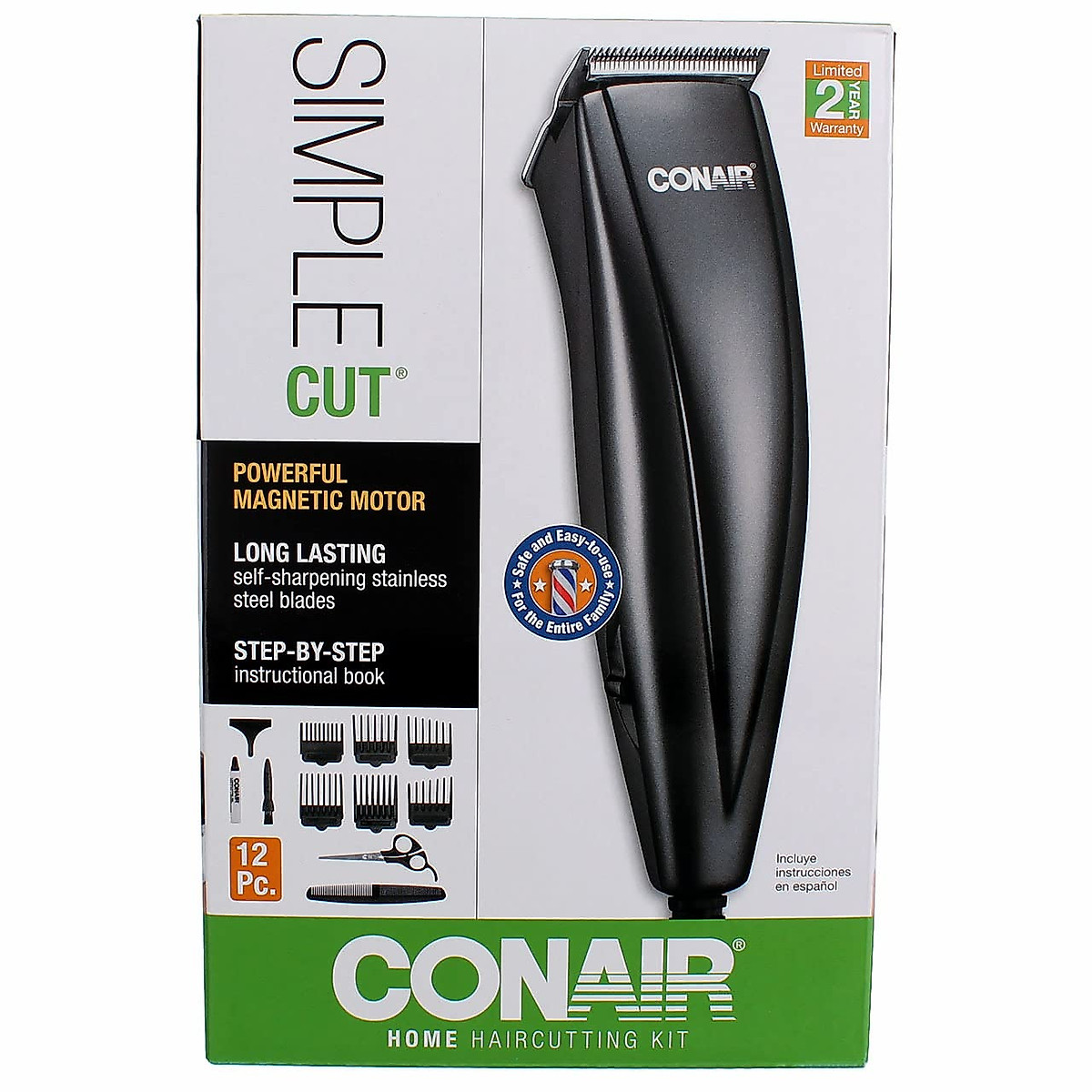 Conair HC100RCCS 10PC Hair Clipper Set