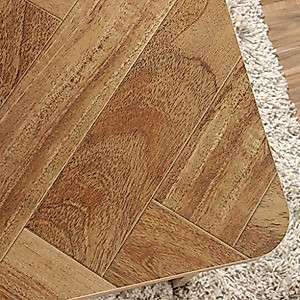 Sauder Coral Cape Desk, L: 58.62" x W: 23.47" x H: 30.0", Sindoori Mango Finish