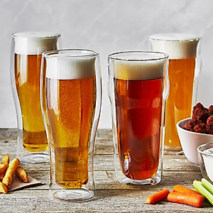 ZWILLING Sorrento Double Wall Pint Glass, 4-pc