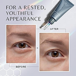 COSMEDIX Under Eye Serum for Dark Circles & Puffiness, Opti Crystal - Lifting & Firming Liquid Serum for Fine Lines & Wrinkles - Brightening, Moisturizing, & Hydrating Anti Aging Eye Puffy Bags Serum