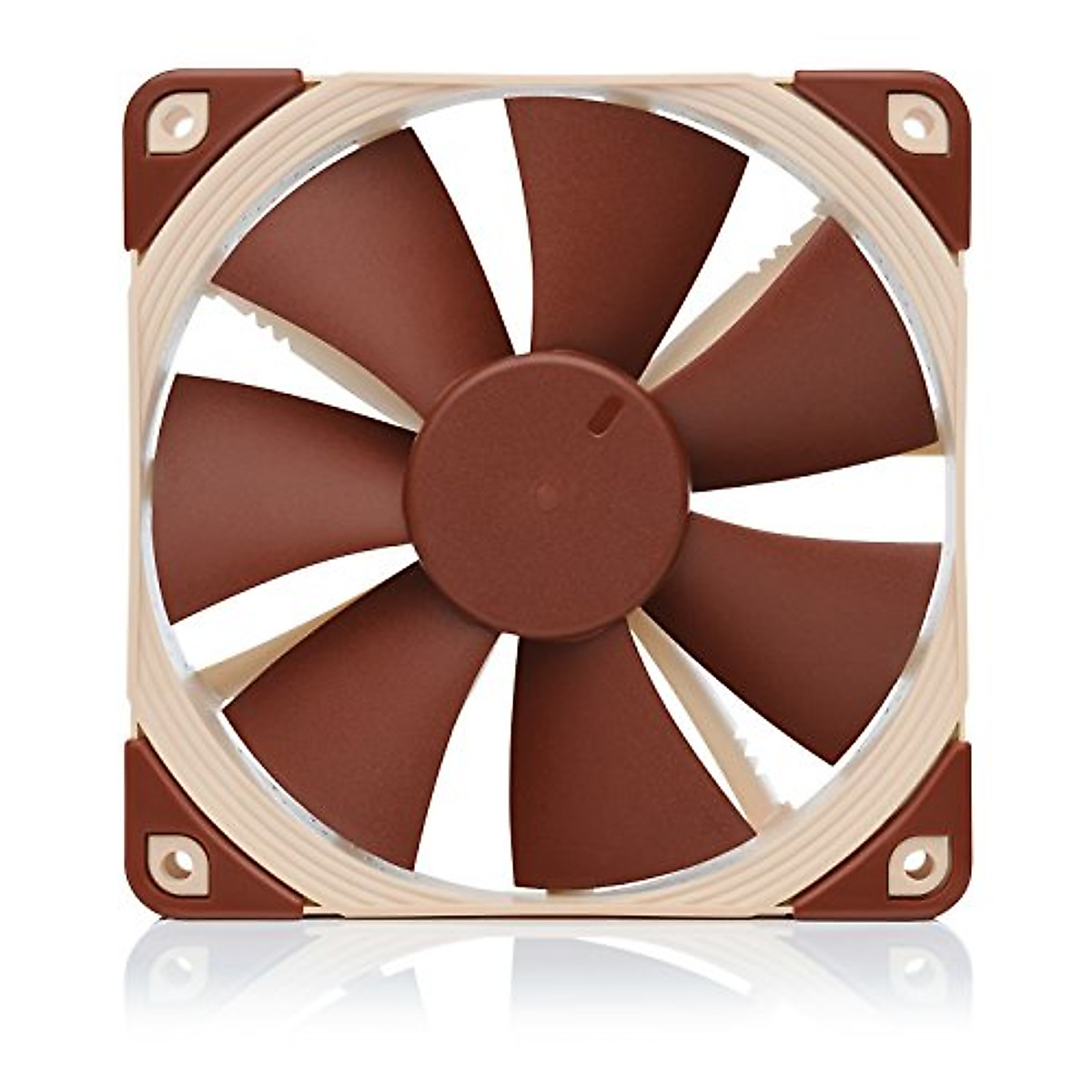 Noctua NF-F12 5V, Premium Quiet Fan with USB Power Adaptor Cable, 3-Pin, 5V Version (120mm, Brown)