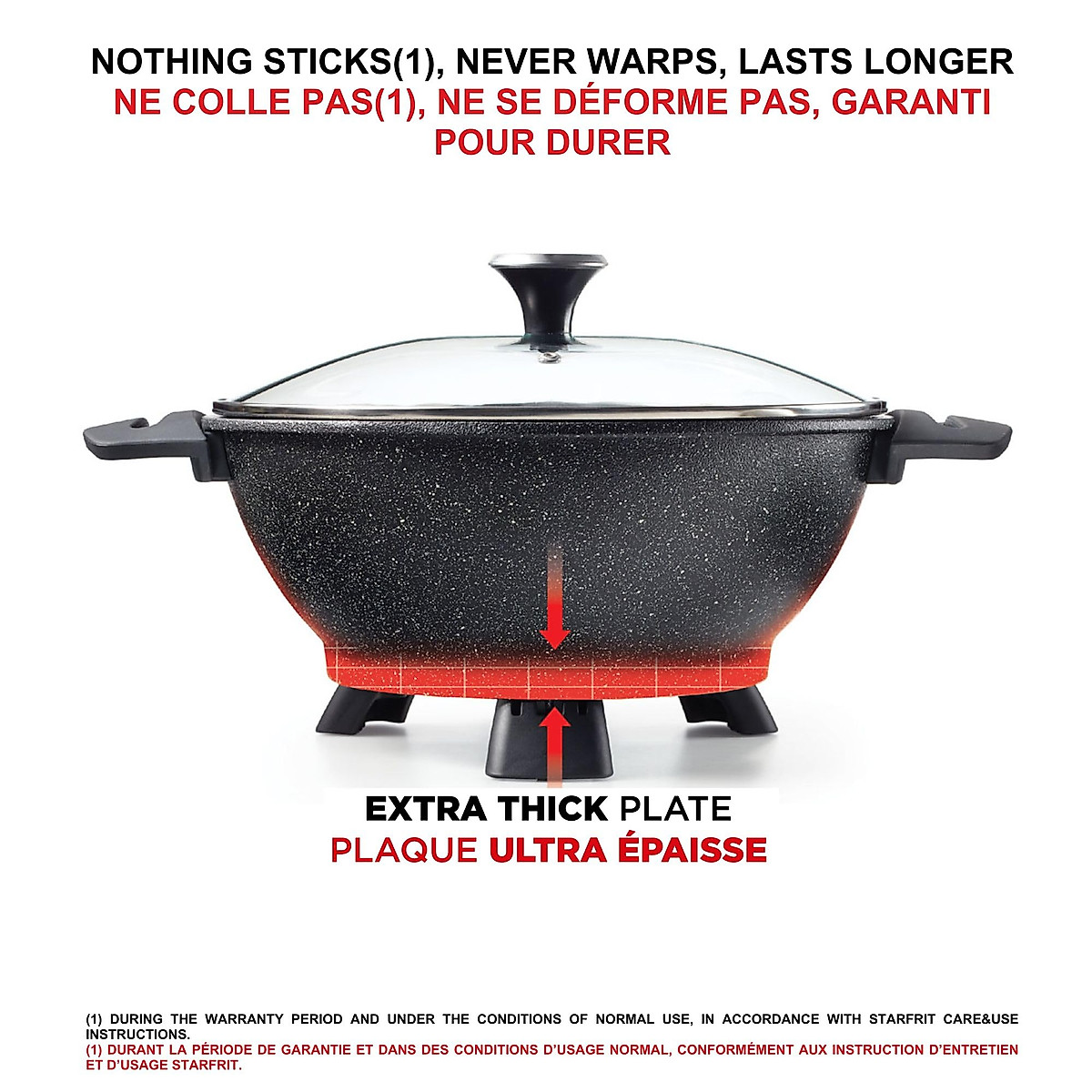 Starfrit The Rock 4.8QT Electric Multi Pot 024404-002-0000