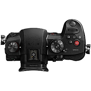 Panasonic LUMIX GH5S 10.2MP C4K Mirrorless ILC Camera Body, Wi-Fi & Bluetooth + 64GB Dual Memory & Microphone Deluxe Bundle