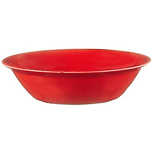 Certified International Melamine 12 pc Dinnerware Set, Service for 4, Red