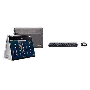 Acer Chromebook Spin CP314-1HN-P138 | Intel Pentium Silver N6000 | 14' FHD IPS Touchscreen | 8GB LPDDR4X | 64GB eMMC |Wi-Fi 6 AX201 | Chrome OS Wireless Keyboard
