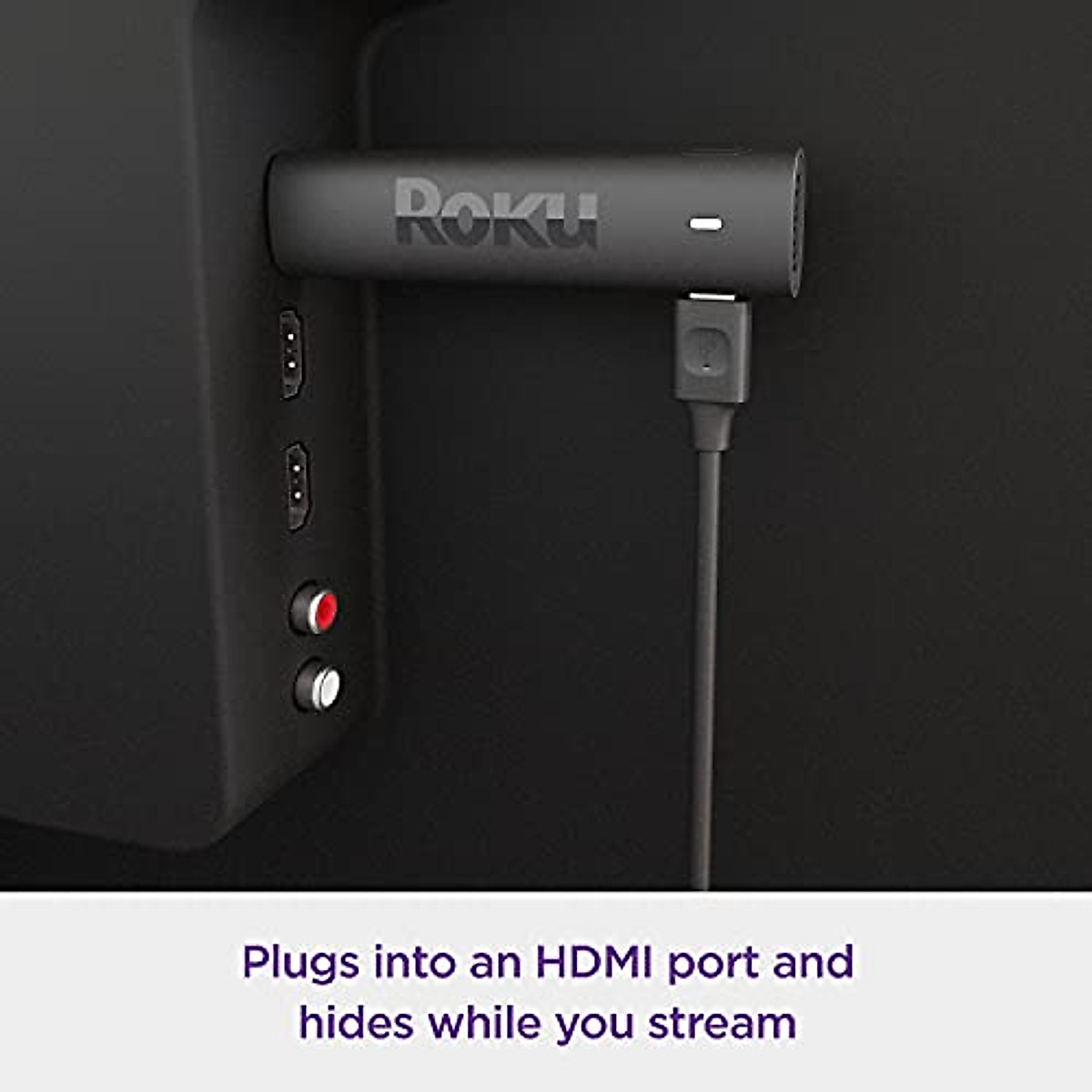 Roku Streaming Stick 4K+ Streaming Device 4K/HDR/D. Vision with Roku Voice Remote Pro (Renewed)