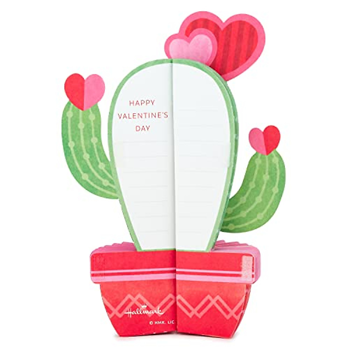 Hallmark Paper Wonder Pop Up Valentines Day Card (Cactus)