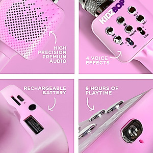 Bundle - Kidz Bop Wired Headphones and Bluetooth Microphone