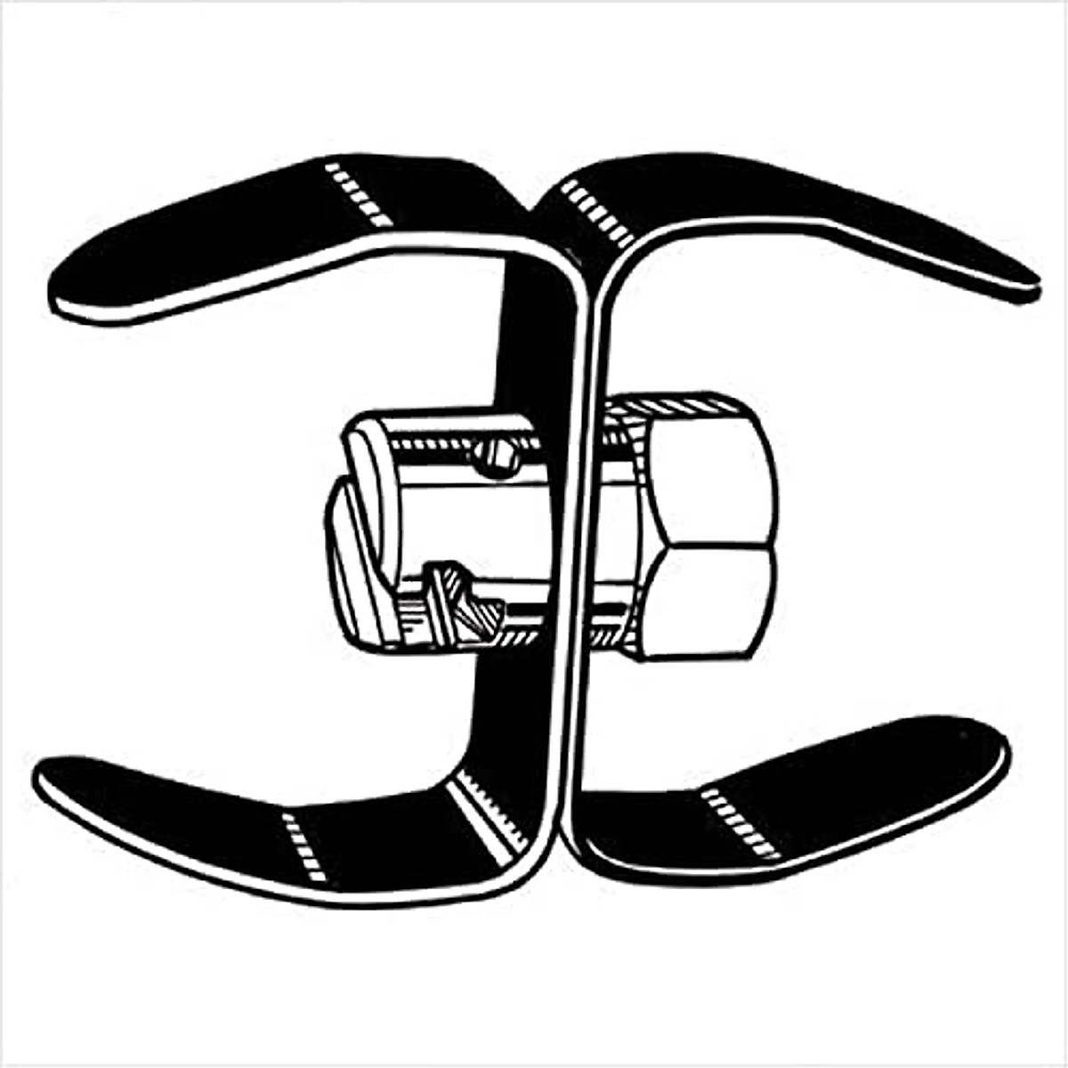 RIDGID 63050 T-214 1-3/8" 4-Blade Cutter