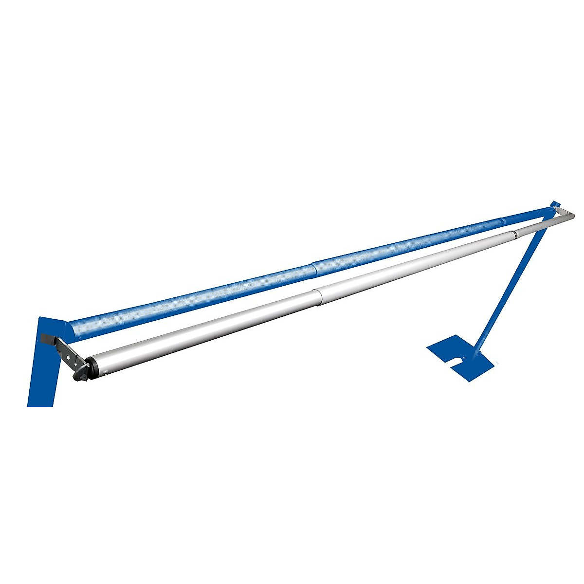 OnlineEEI, Double Layer Adjustable Crossbar and Hangers for use with Pipe and Drape Kit, 8-10ft Width