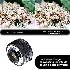 Kenko TELEPLUS HD 2.0X for Nikon F Autofocus Camera Mount, Black (K-TPHD2.0-N)