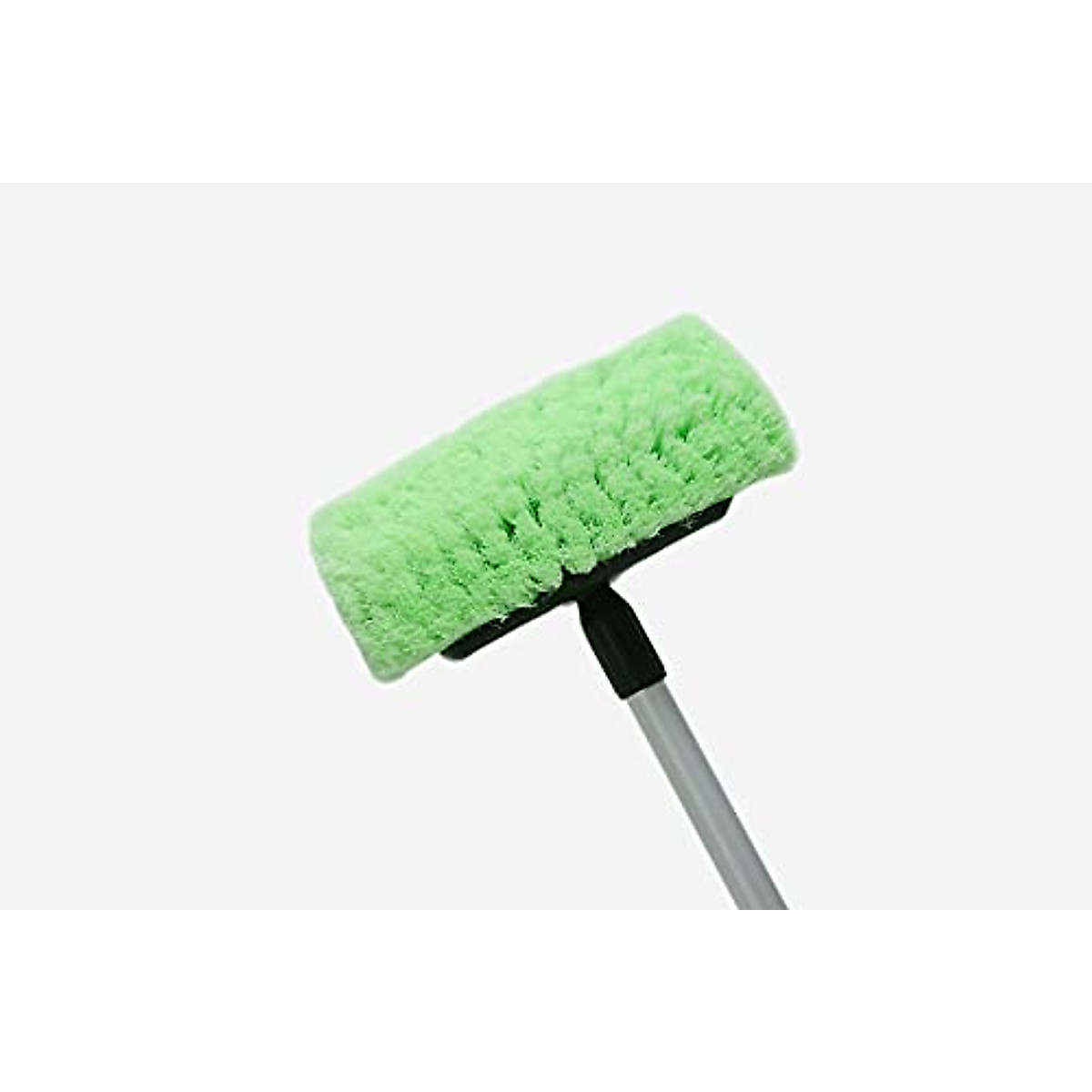 Forgrace 12" Car Wash Brush with Medium Soft Bristle for Auto RV Truck Boat Camper Exterior House Washing Cleaning, Green Plus