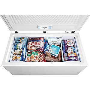 Frigidaire FFCL1542AW 56" Freestanding Chest Freezer with 14.8 cu. ft. Capacity, Manual Defrost, in White