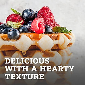 Hungry Jack Complete Belgian Waffle Mix (Pack of 3) with By The Cup Butter Spreader