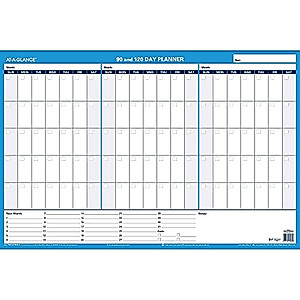 AAGPM23928 - At-A-Glance 90/120-Day Erasable Wall Planner