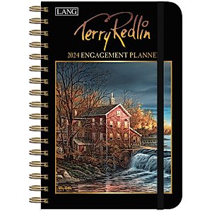 LANG Terry Redlin 2024 Spiral Engagement Planner (24991011107)