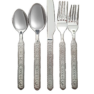 Ranch Brands Stainless Silverware Set (20 piece) by Cowboy Living