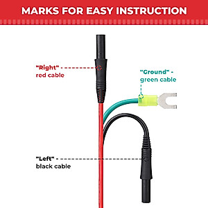 BougeRV Generator Parallel Cables for Honda EU2200i EU 2200IC Companion EU1000i EU3000 Handi EU3000is,Accessories Replacement for Honda 08E93-HPK123HI for iPower SUA 2000 iV Black
