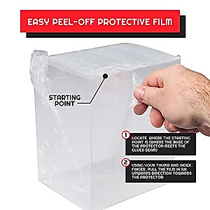 Premium Nendoroid Box Protective Plastic Display Box Case - Ultimate Dust, Dirt, and Moisture Defense, Enhance Display Appeal, Easy to Use, Reusable, Preserve Collectible Value, Perfect for Collectors