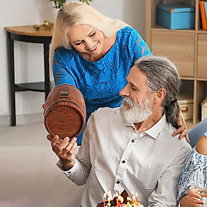 LIGHTEN LIFE 50th Birthday Gifts for Men 16oz,1974 Beer Glass in Barrel Box,50th Birthday Beer Glass,50th Birthday Gift Ideas,1974 Pint Glass for 50 Years Old Dad,Husband,50th Beer Glass