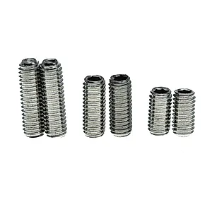 KAISH 50x Metric M3x6 Stainless Steel Guitar Bridge Saddle Height Adjustment Screws for Stratocaster/Telecaster