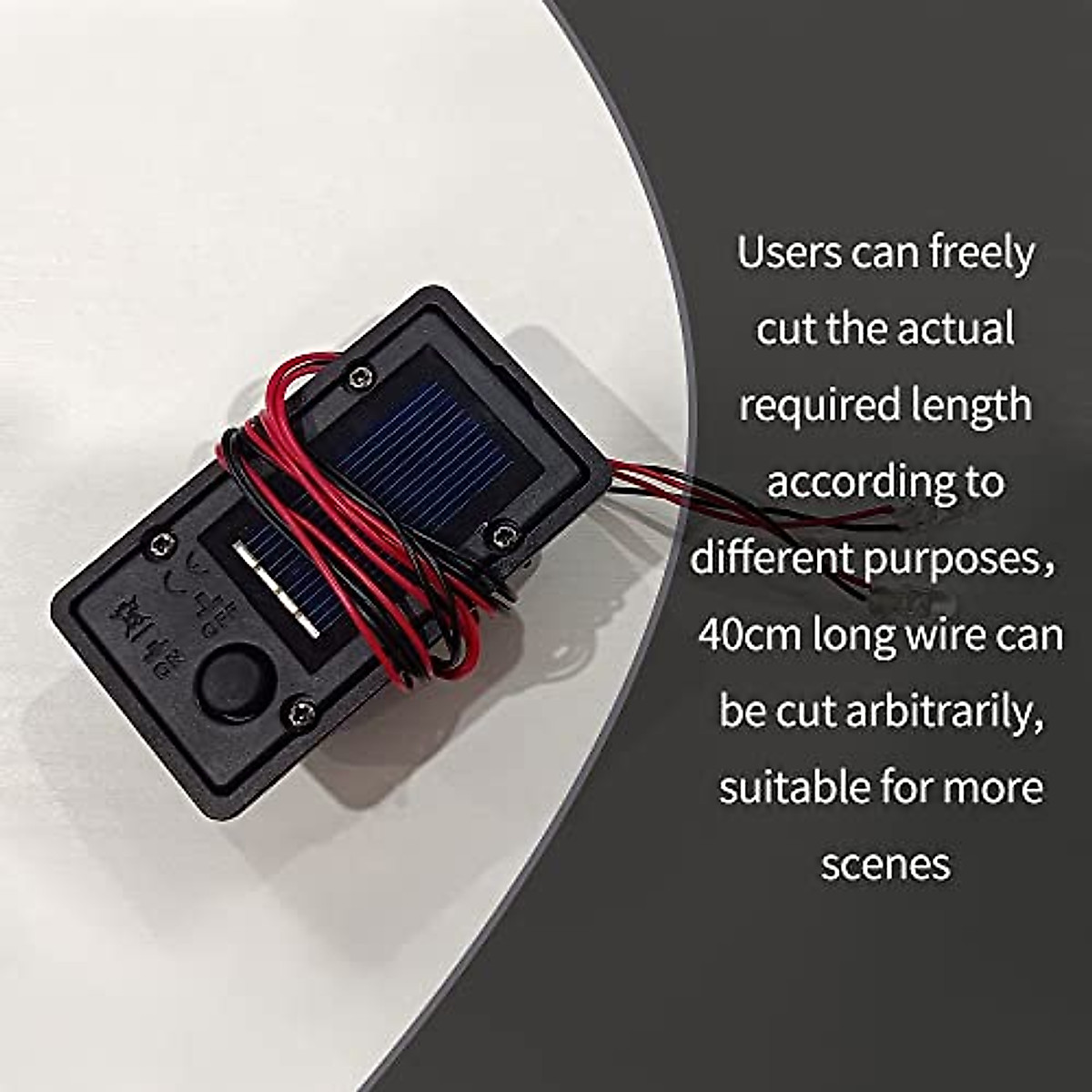 AQEENURA Battery Box, Solar Lantern Light Replacement Parts Top for Outdoor Hanging Lanterns Container Home Solar Lamp Hanging Lantern Led Accessories DIY Garden Decor (4PCS)