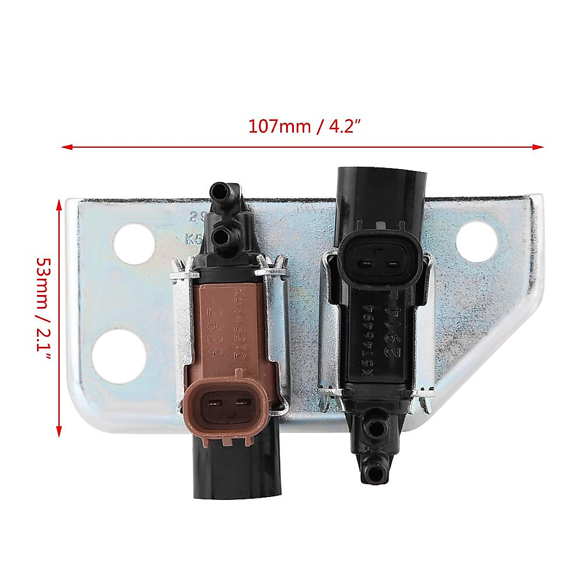 10Pcs K5T46494-Mr577099 - for MITSUBISHI Shogun Triton L200's automotive turbocharged exhaust solenoid valve hub lock vacuum solenoid valve for MITSUBISHI Corporation Triton L200 MR577099 K5T46494