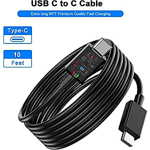 Super Fast Charger Type C, 25W USB C Wall Charger Fast Charging for Samsung Galaxy S23 Ultra/S23/S23+/S22/S22 Ultra/S22+/S21 Ultra/S20 Ultra/Note 20/A14/Z Fold 3 with 10FT C Charger Cable(2Pack)