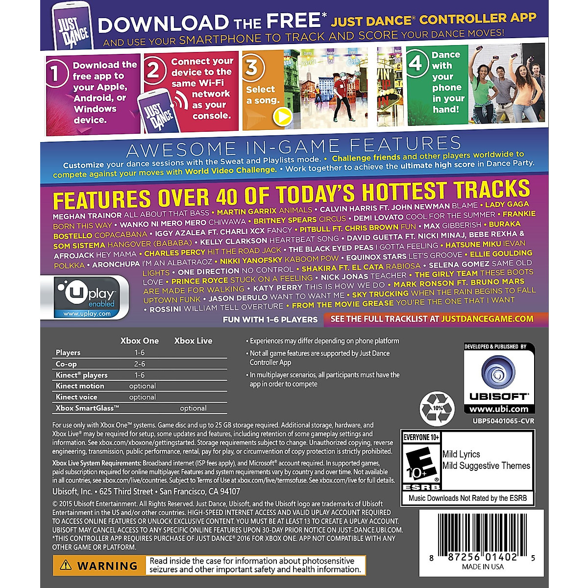 Just Dance 2016 - Xbox One