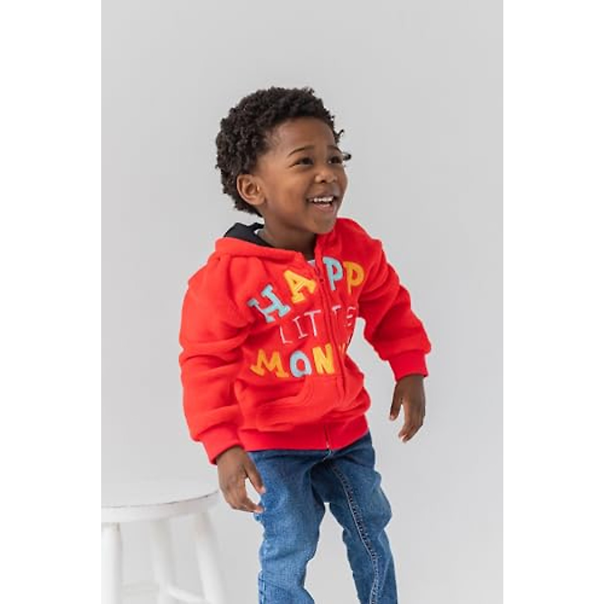 Sesame Street Elmo Toddler Boys Zip Up Hoodie 3T