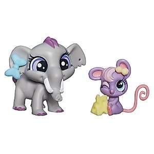 Littlest Pet Shop, Pet Pawsabilities, Fletcher von Trunk Teensie Fromage [Elephant & Mouse]