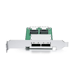 Dual Mini SAS SFF-8088 to SFF-8087 Mini SAS Adapter, with Low Profile and Full-Height Profile Bracket