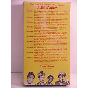Amos n' Andy TV Show---"Ready Made Family & The Diner"----VHS Video