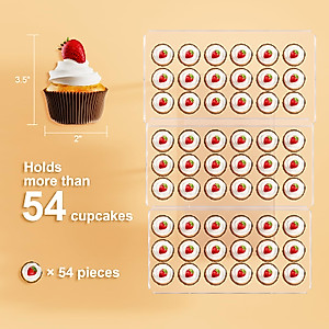 Upgraded! Bakzon Dessert Table Display Set, Acrylic Cupcake Buffet Dessert Risers Stands, Tier Serving Trays Holder for Weddings Baby Shower Tea Party