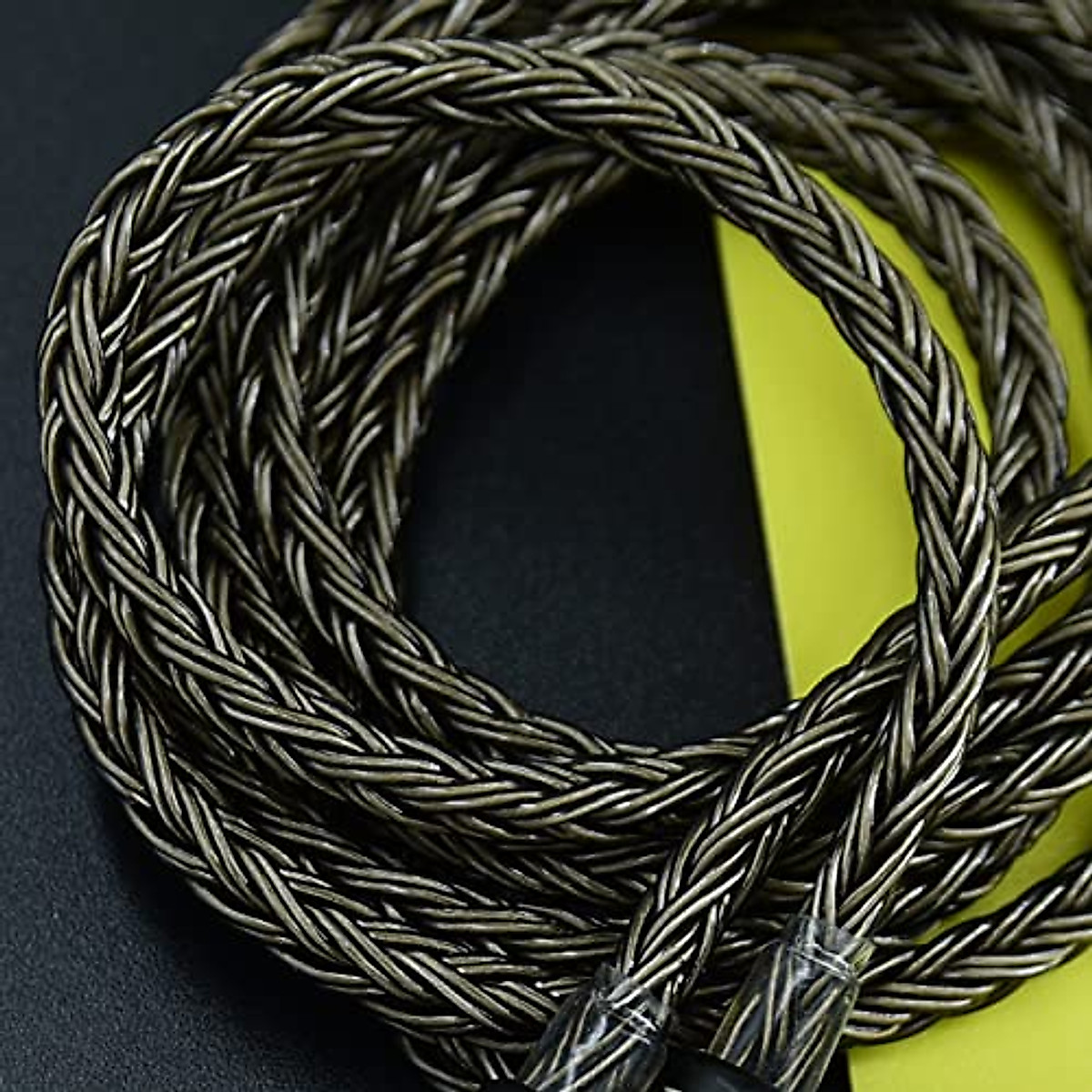 Compatible 4.4 mm Balance d Ear Balancing Sound 6.35 6.5 TRS Jack Male for Double 2.5mm,16 cores, HiFi cabl Cable for hd 700 sennheiser hd700 with Upgrade Headphone Amplifier (1.5m(4.92ft), Grey)