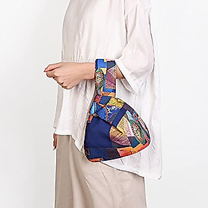 Tiptop Wise, Female Unique Purse Japanese Style Knot Wrist Bag Women Top Handle Bag Simple Handbags Waterproof Shopping Bag (SZ00337C), Hobo Bag, One Size